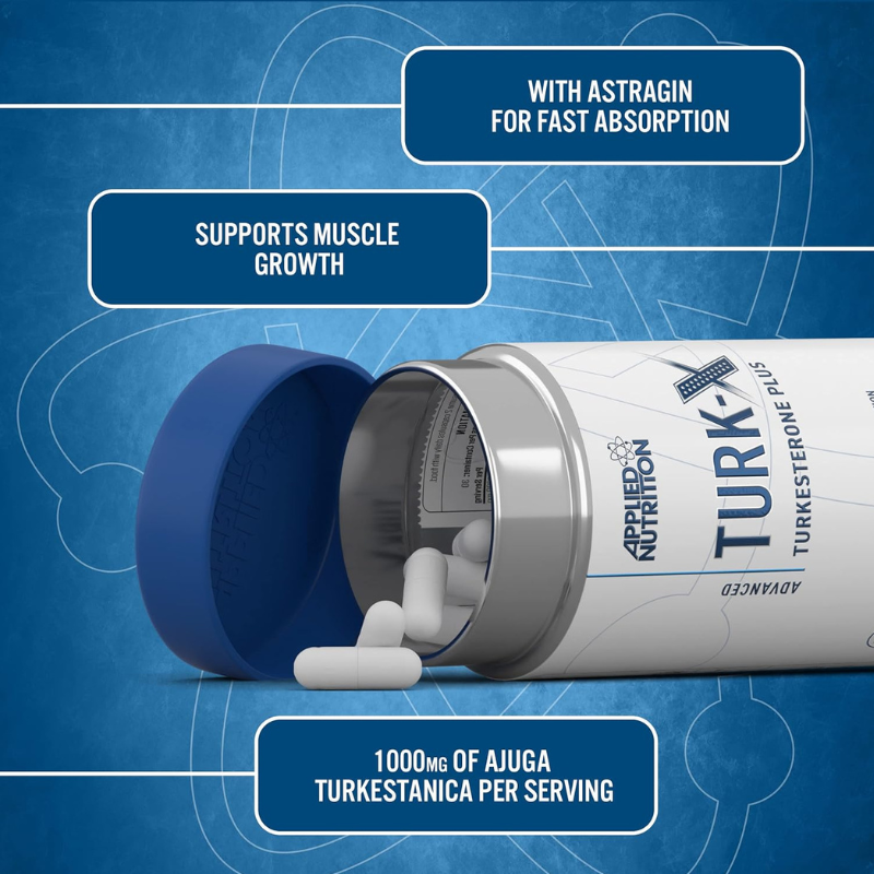 Applied Nutrition TURK-X | Turkesterone Plus Capsules ( 30 Servings )