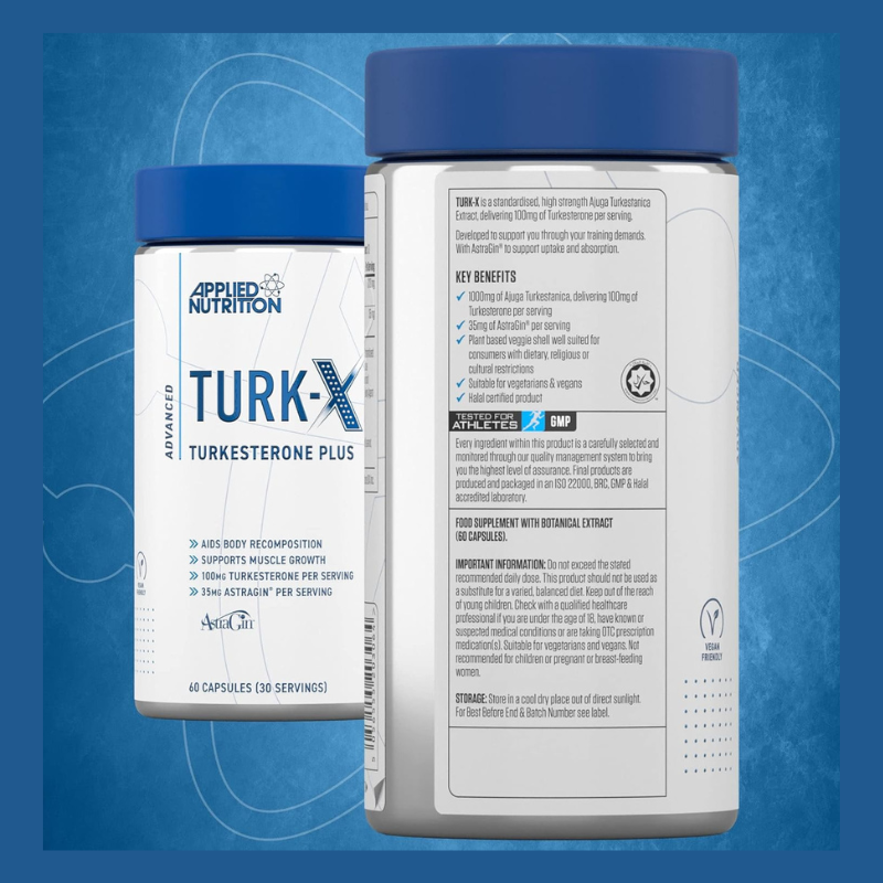 Applied Nutrition TURK-X | Turkesterone Plus Capsules ( 30 Servings )